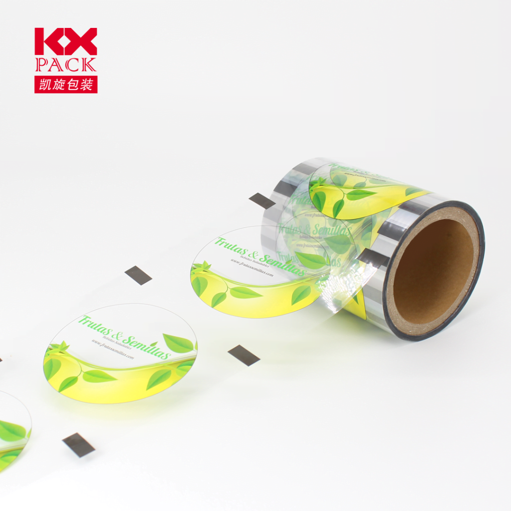 Customized plastic cup sealing film For Bubble Tea Cup