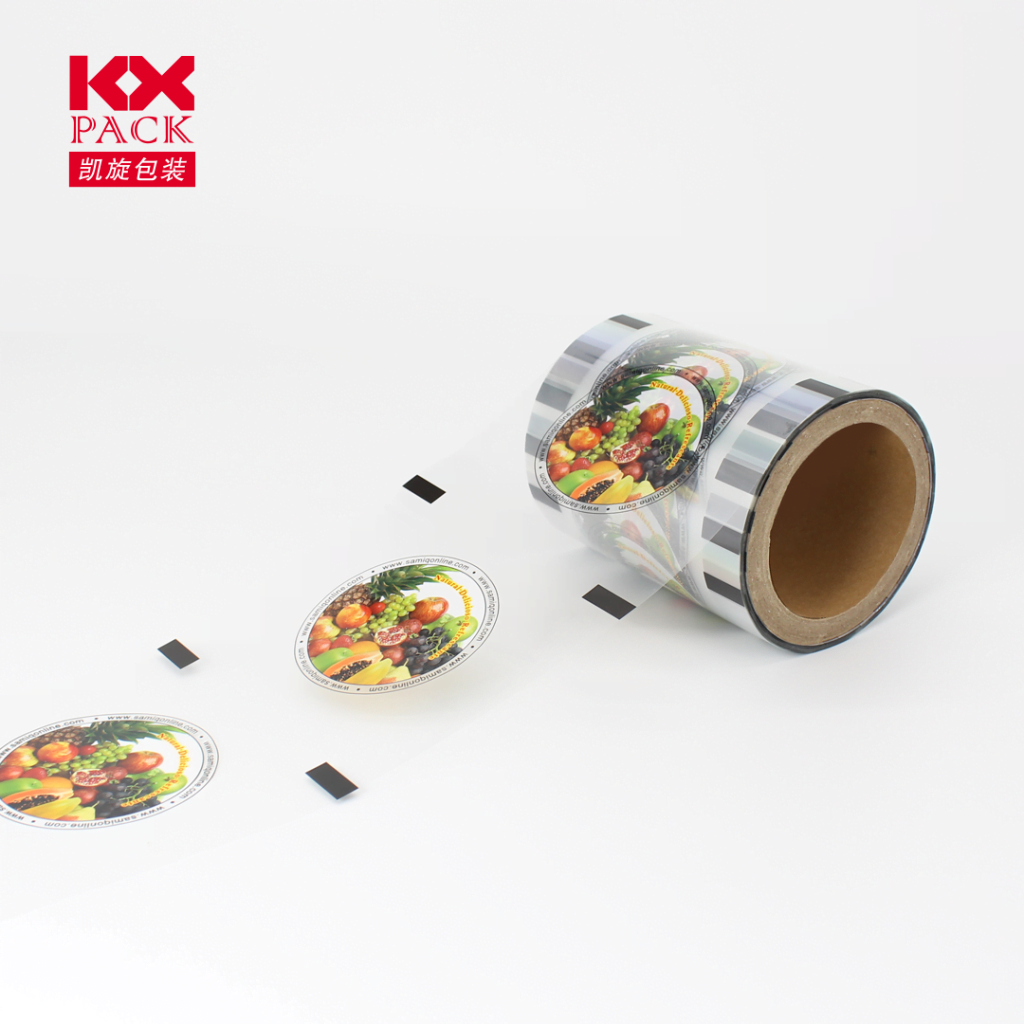 Customized plastic cup sealing film For Bubble Tea Cup