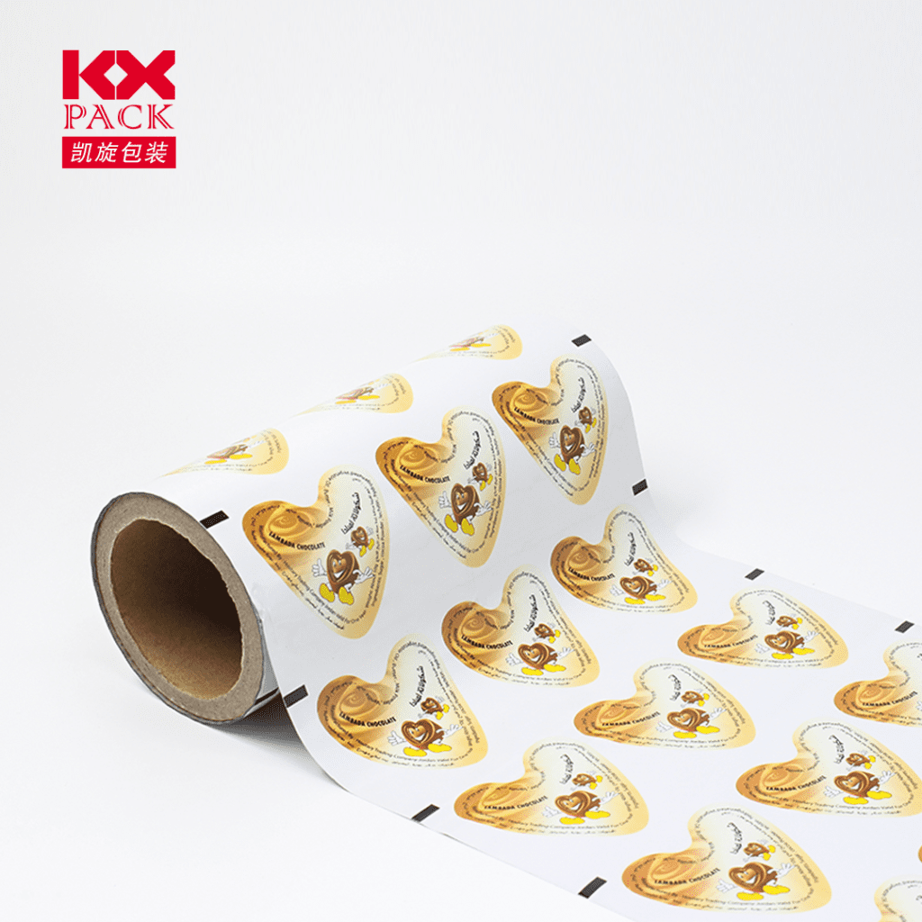 Boba Tea Cup Film Plastic Packaging Film Roll For PP Cup Sealing Film